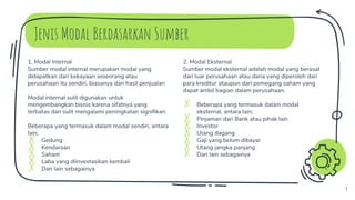 Modal (1).pptx modal perusahaan, keuangan, bisnis | PPTX