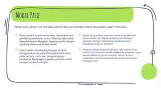 Modal (1).pptx modal perusahaan, keuangan, bisnis | PPTX