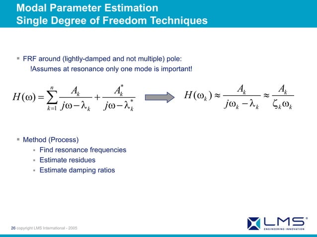 Modal Analysis Basic Theory | PPT