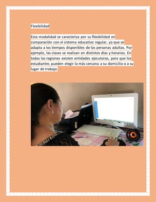 Modalidades flexibles | DOCX