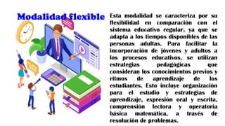Modalidades flexibles ppt | PDF