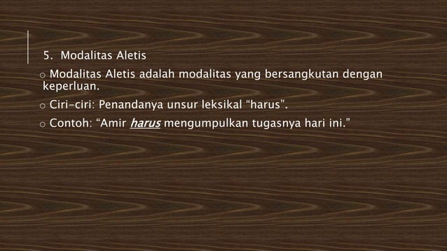 Modalitas | PPT