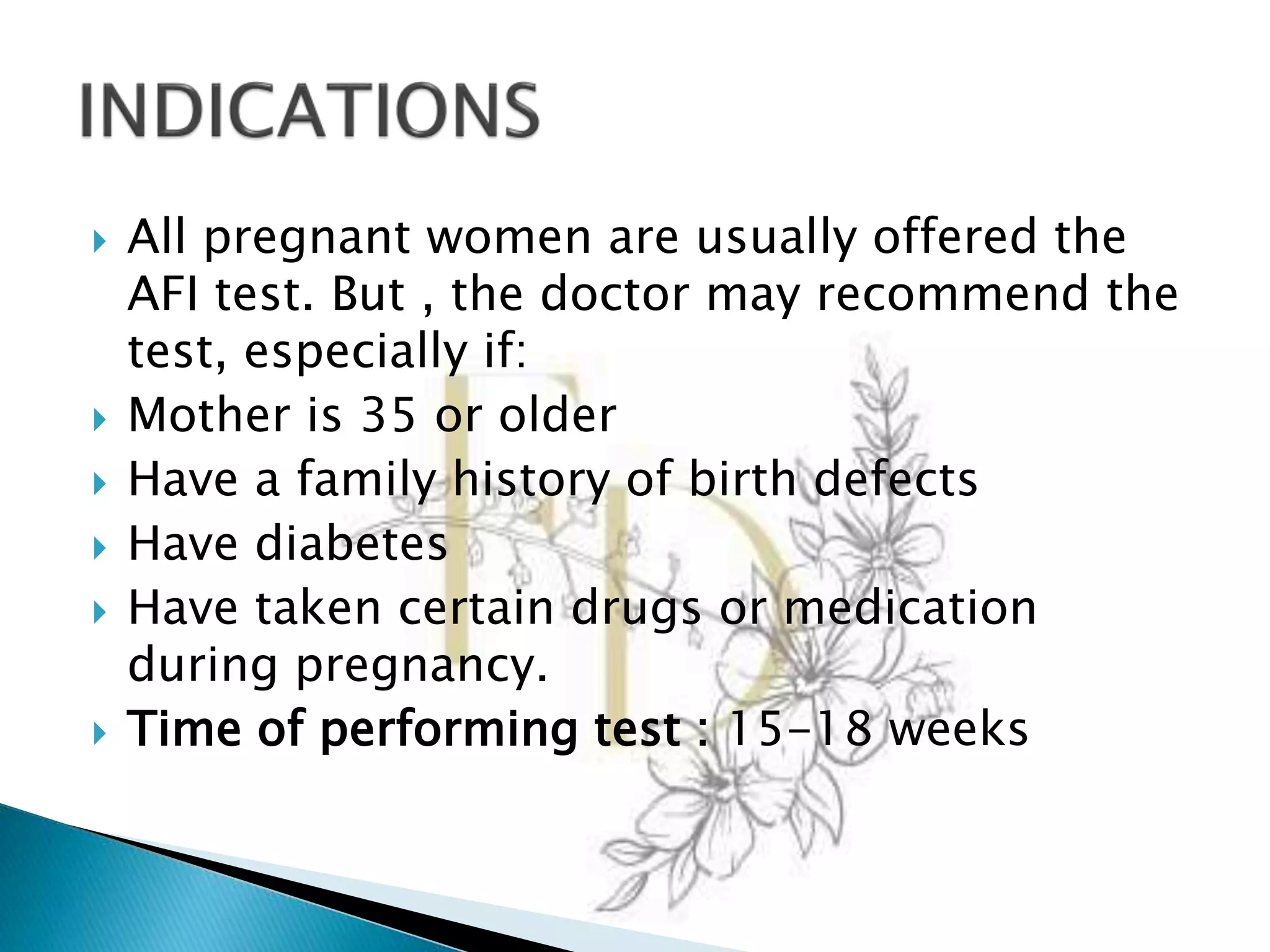 Modalities of diagnosis in pregnancy | PPTX