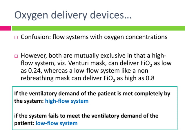 Modalities of oxygen therapy in picu 31 3-14 | PPTX