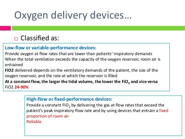 Modalities of oxygen therapy in PICU 31 3-14