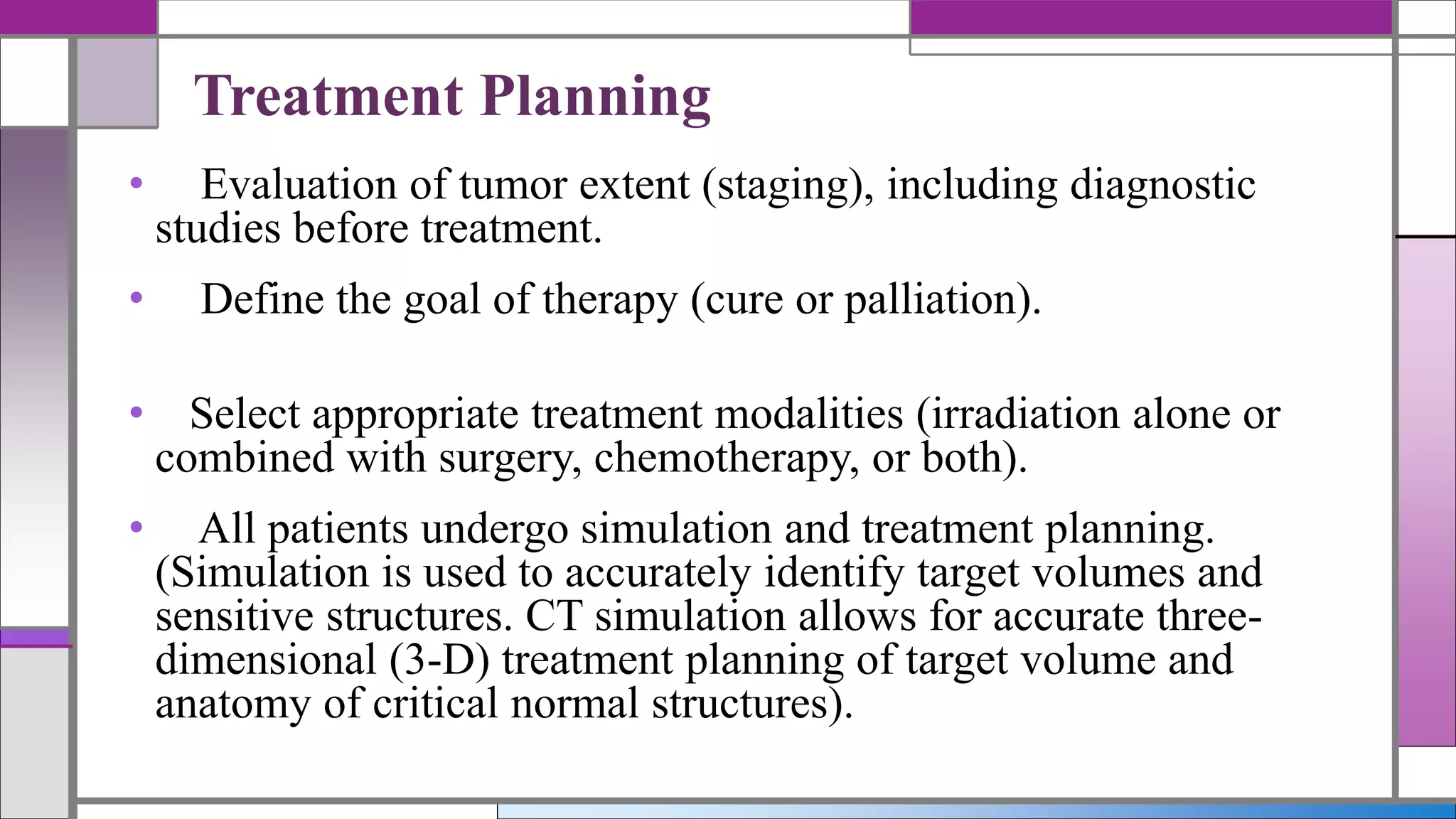 Modalities of treatment for cancer | PPTX