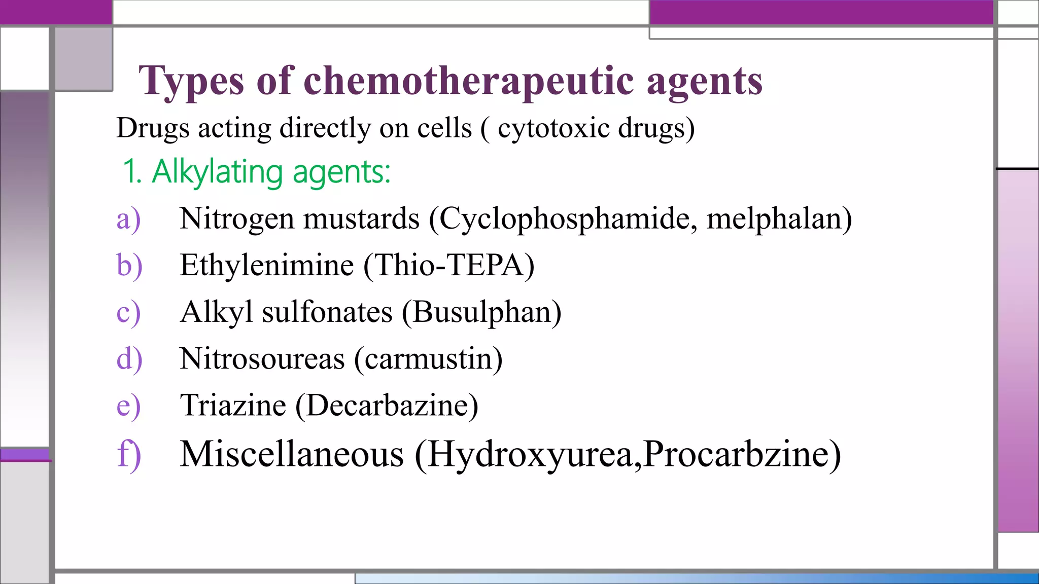 Modalities of treatment for cancer | PPTX