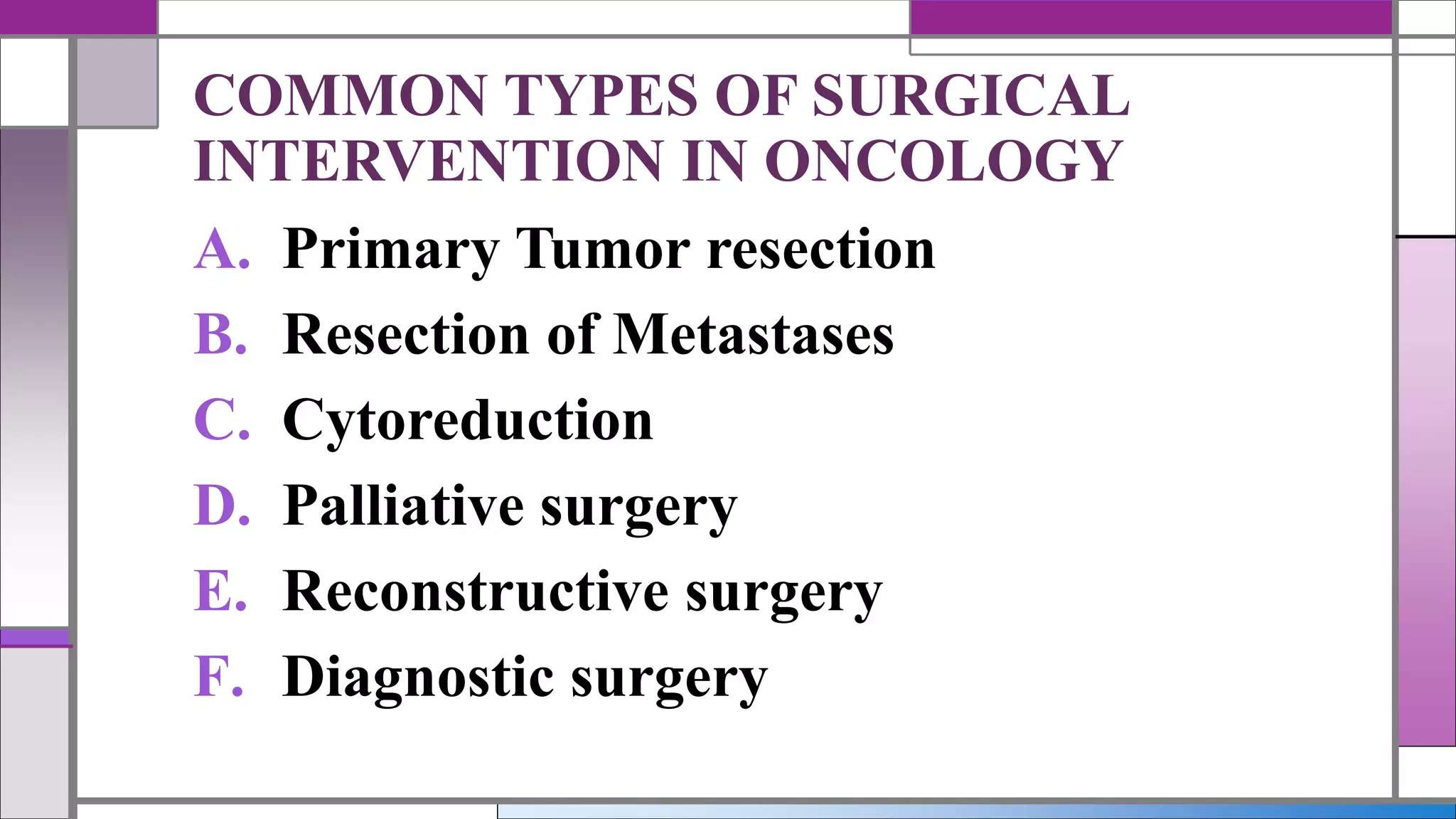 Modalities of treatment for cancer | PPTX
