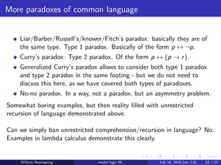 Slides: Common language and modal logic NL | PDF
