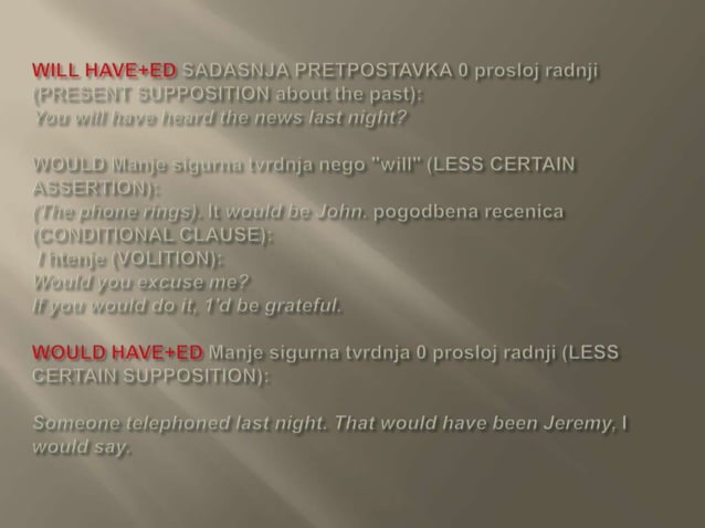 Modalnost i modalni glagoli u engleskom jeziku - Milica Mitrović ...