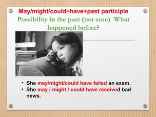 Modal perfect with pictures | PPT