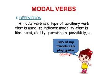 MODALS PPT | PPTX