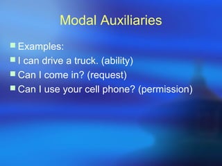 Modals | PPT