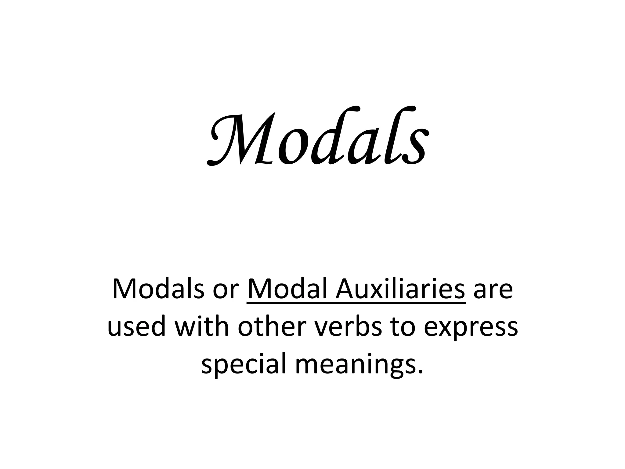 Modals | PPTX
