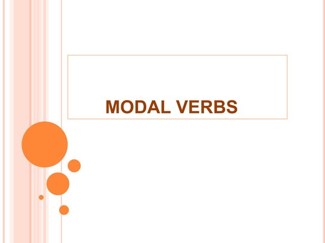 Modal verbs | PPT