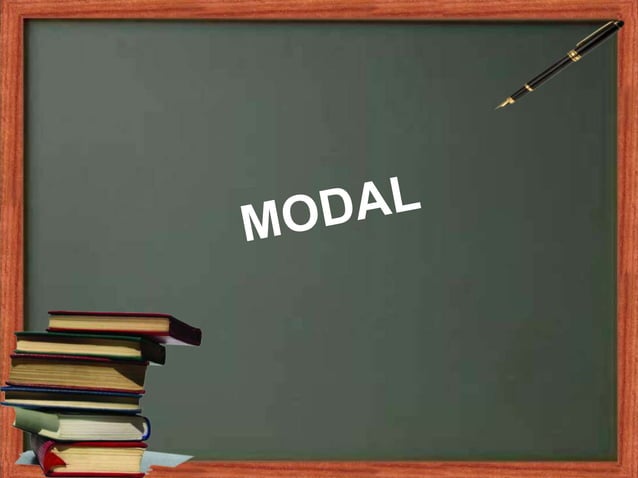 Modals class 10 | PPTX