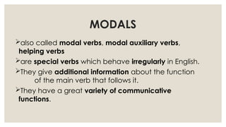 MODALS and its types for Grade 8 English.pptx