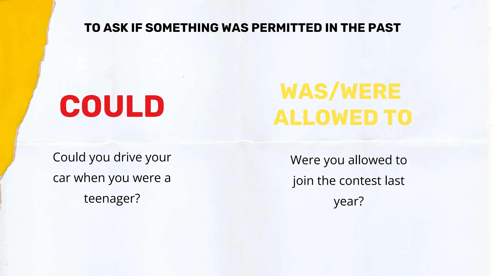 Modals of prohibition, permission, and obligation | PPTX