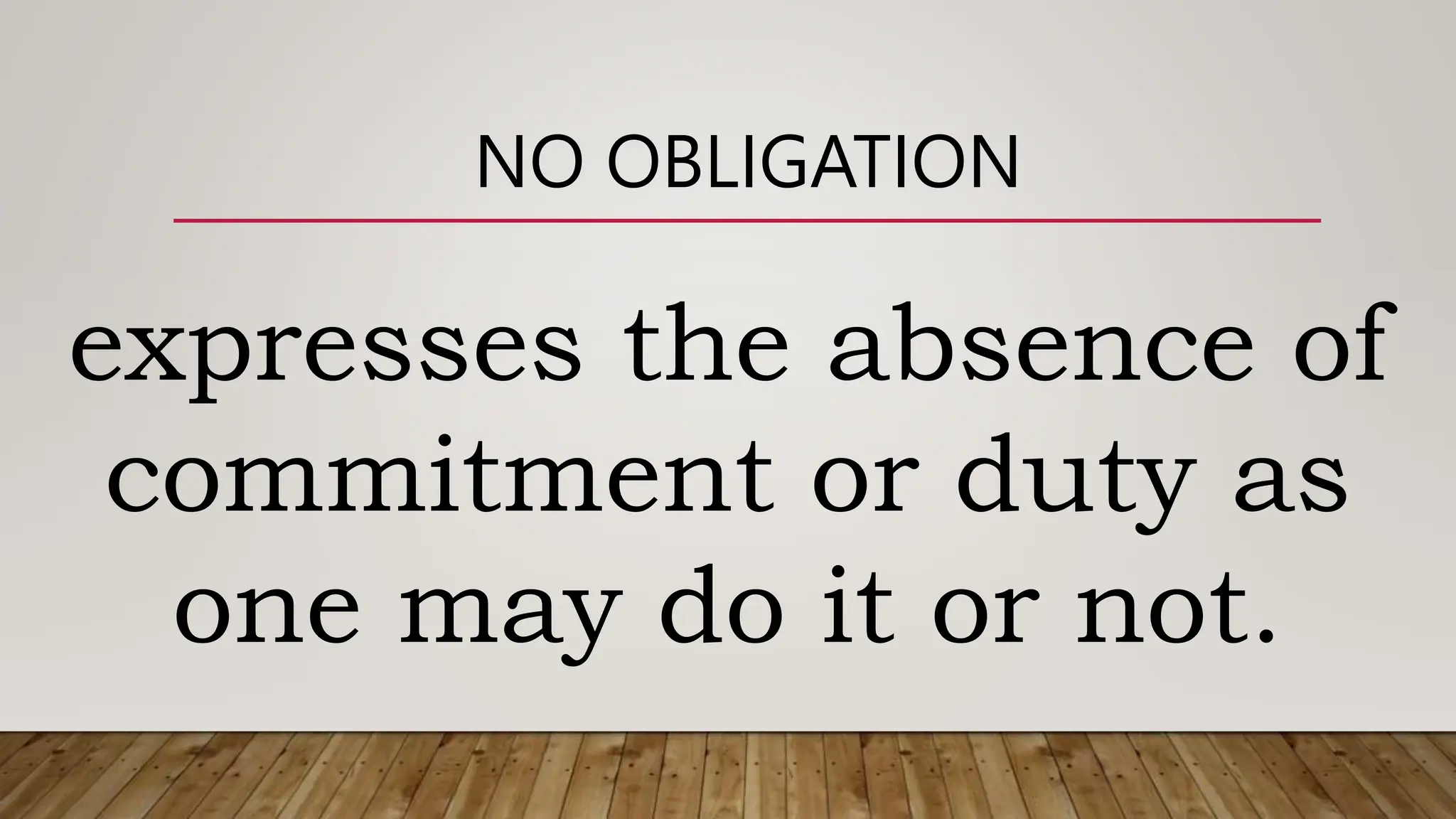 Express permission, obligation, and prohibition | PPTX