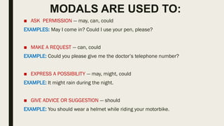 Modals.pptxdsfnfjkwabcwgdhasbcjkfhdjsndwukr | PPT