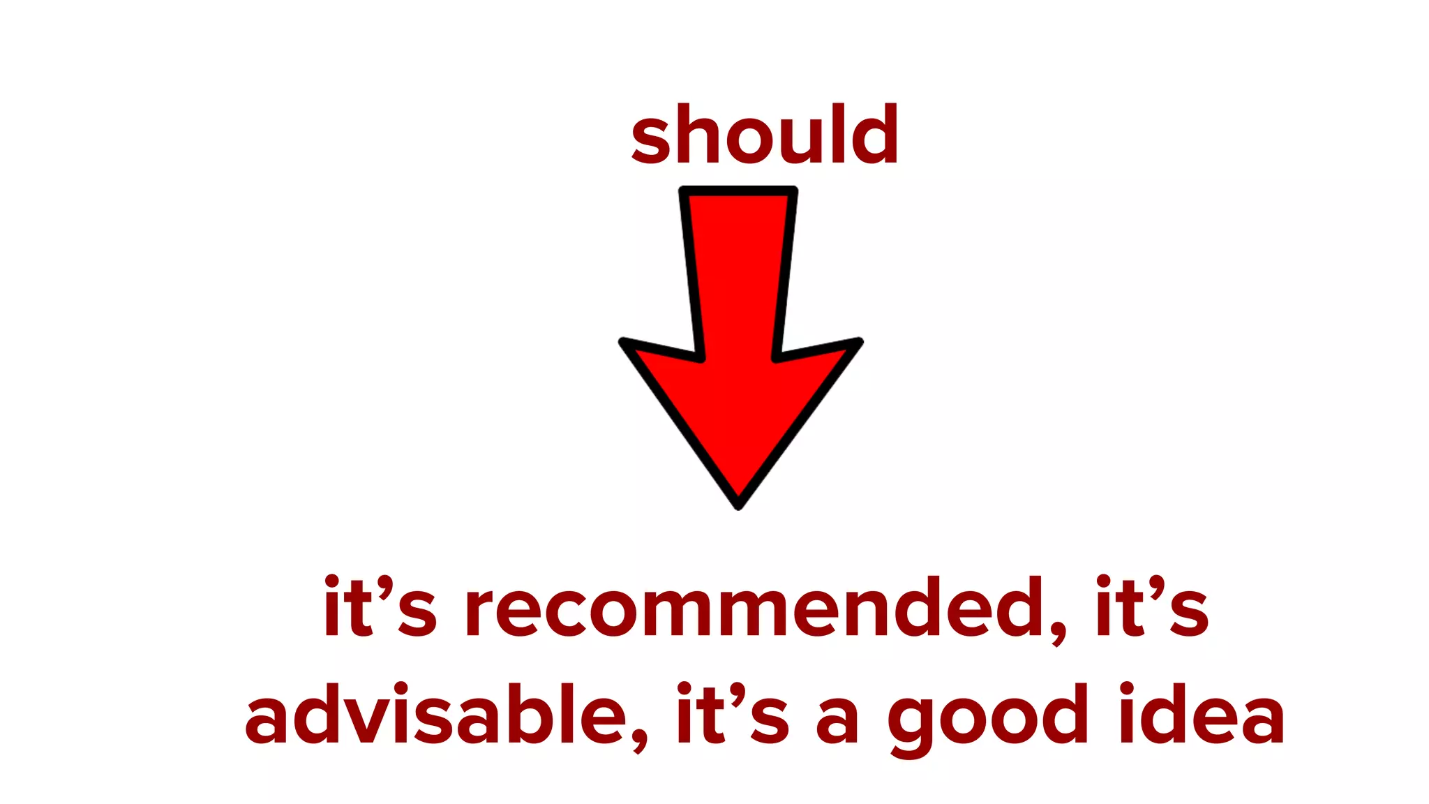 Modals describing obligation & advice | PPT