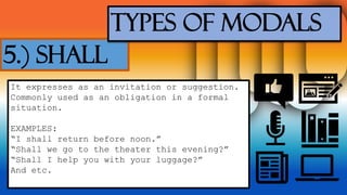 Modals, English, educational, Important. | PDF