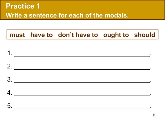 Modals lesson -8 | PPT