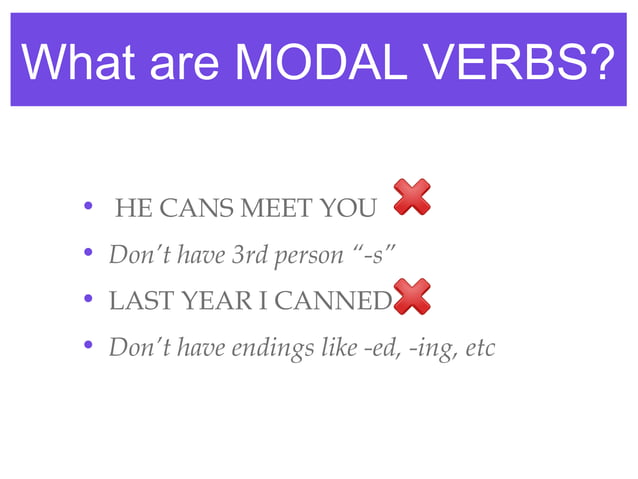 Modals of obligation | PPT