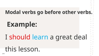 Grade 9 Modals for summary and overview.pptx