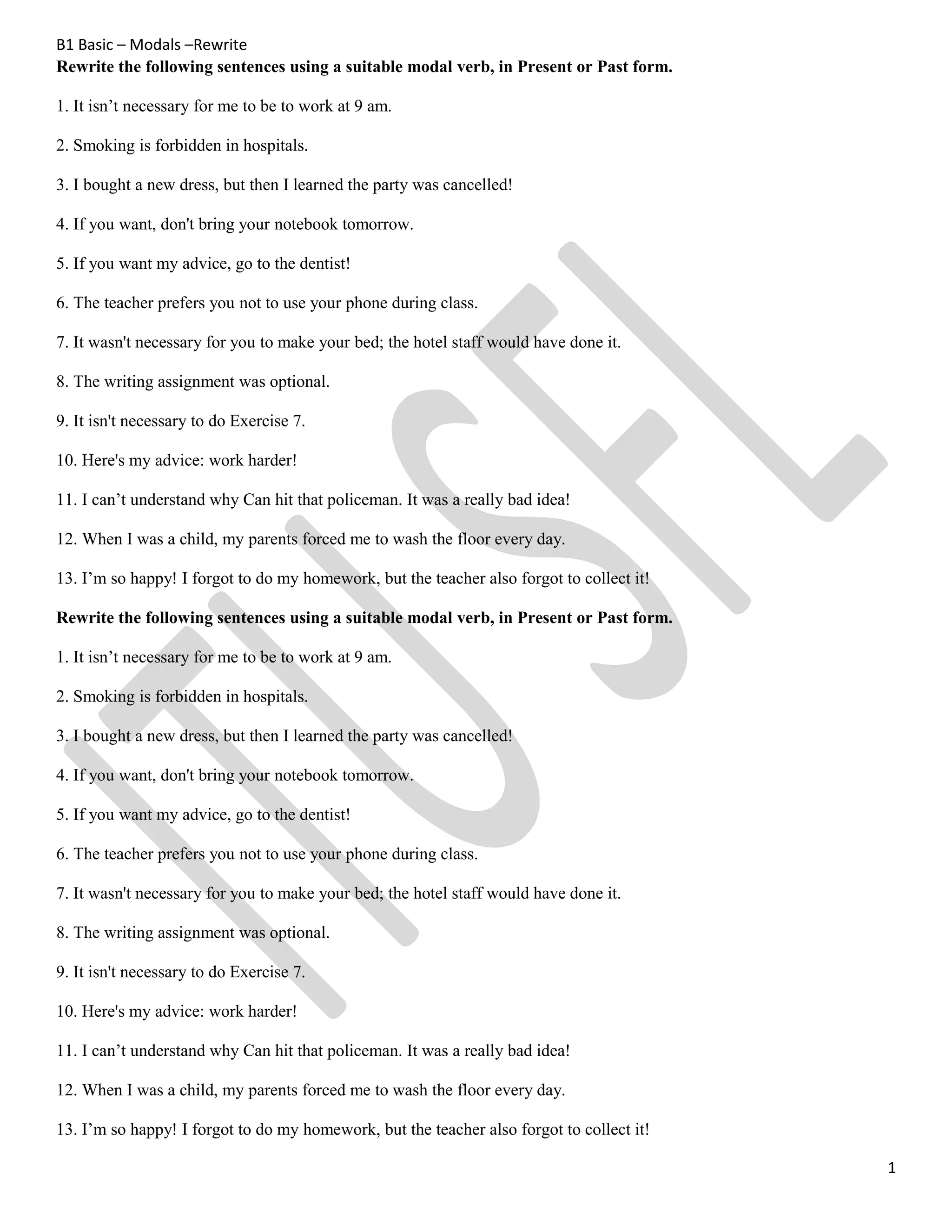 Modals rewrite | DOC