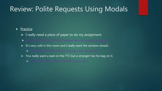 Modals Part 2 | PPT