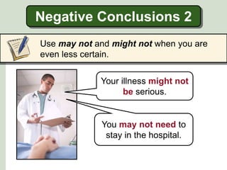 Modals deduction conclusions present | PPTX