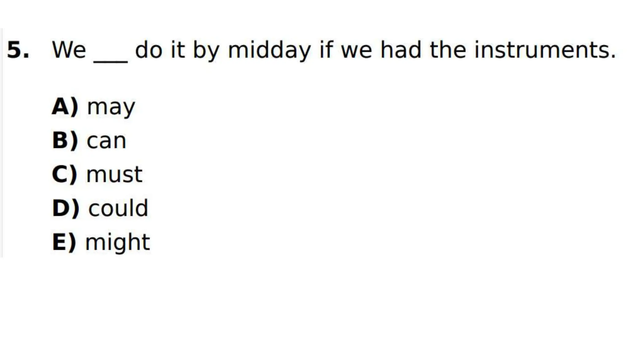 Grade 8 Exercises on Modals (multiple choice) | PPTX | Education