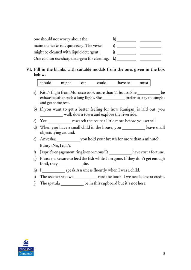 Modals exercises2 | PDF