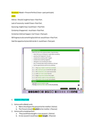 Modals final explanation | PDF