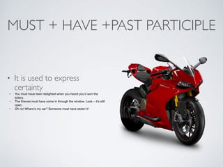 Modals in the past | PDF