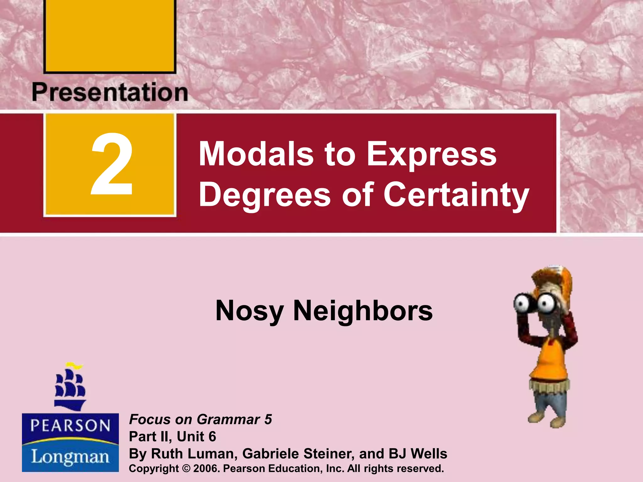 modals of certainty.ppt