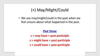 Modals of deduction | PPT