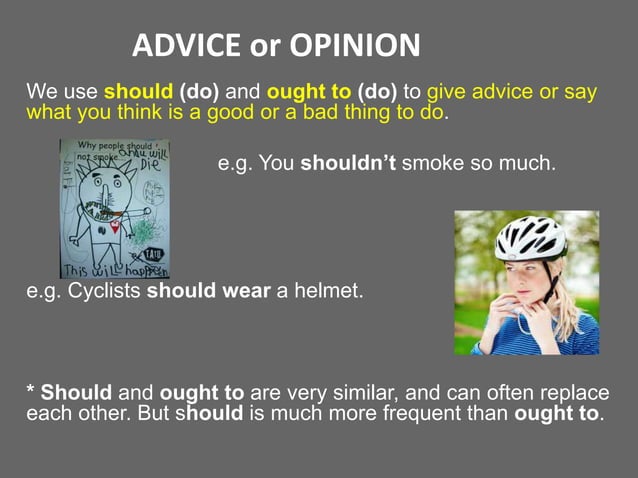 Modals of obligation | PPTX