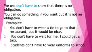 modals of obligation, prohibition, permission.pptx