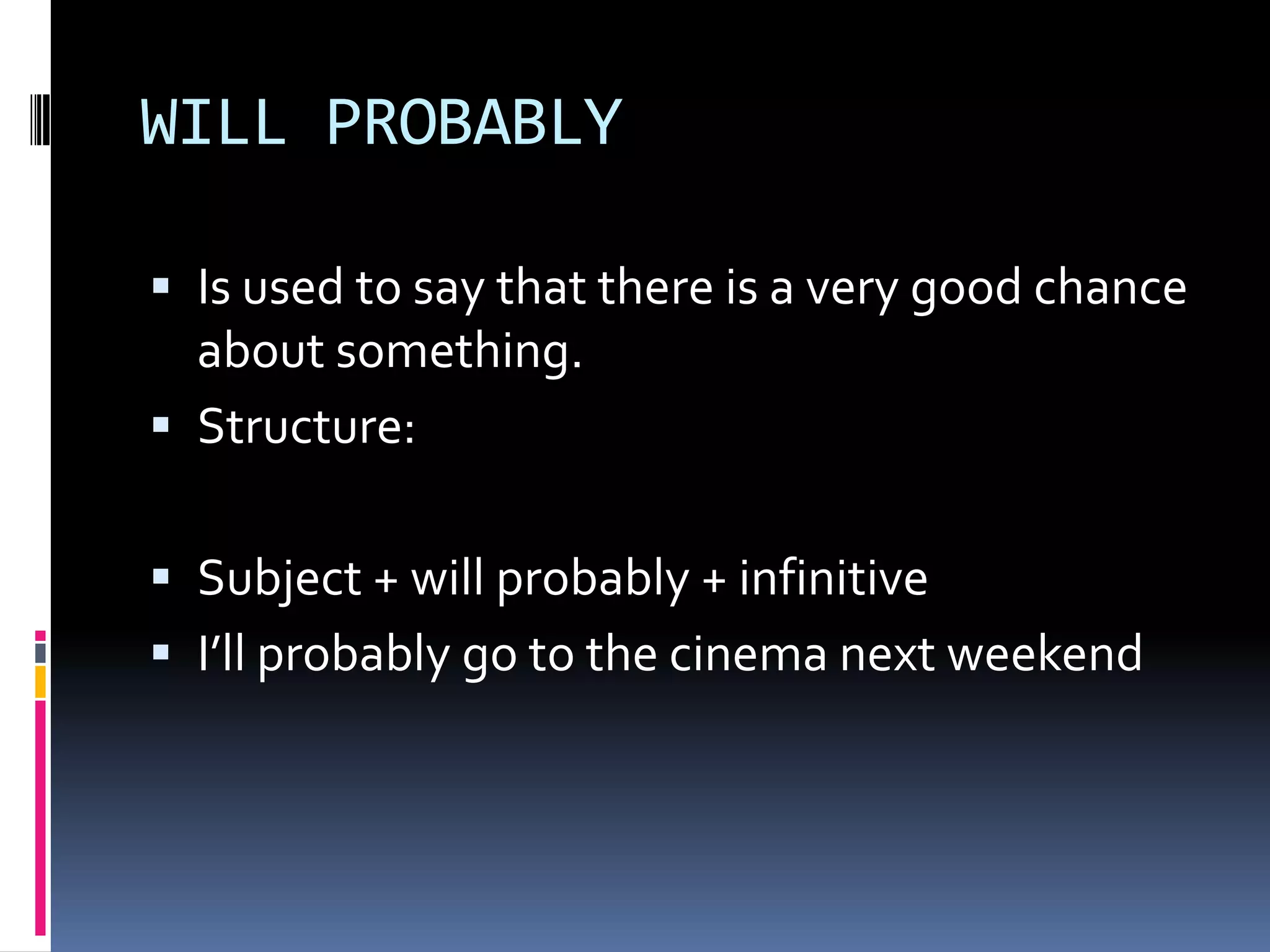Modals of posibility | PPT