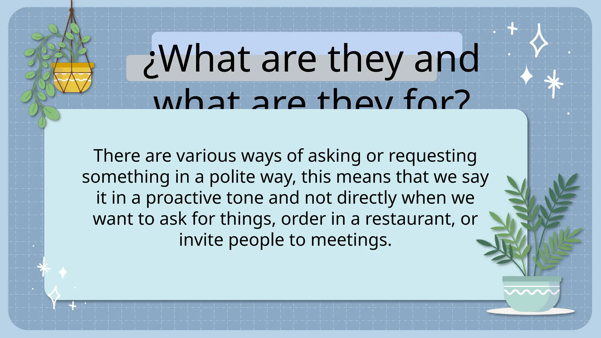 Modals of request Verbos modales en Inlgés | PPTX