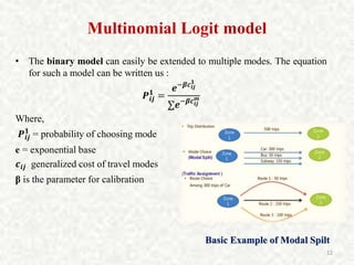 Modal split analysis | PPTX