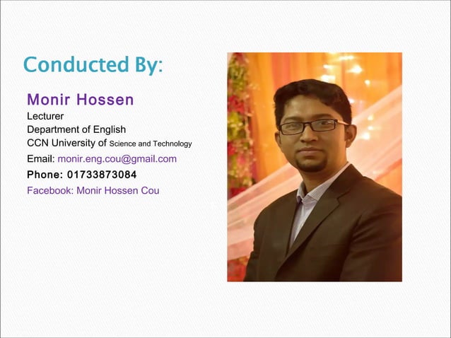 Modals presented by: Monir Hossen | PPT