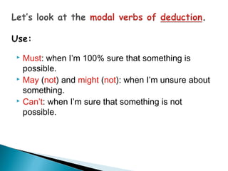 Modals presented by: Monir Hossen | PPT