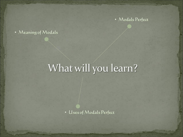 Modals with perfect | PPT