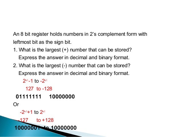 Data Representation And Arithmetic Algorithms