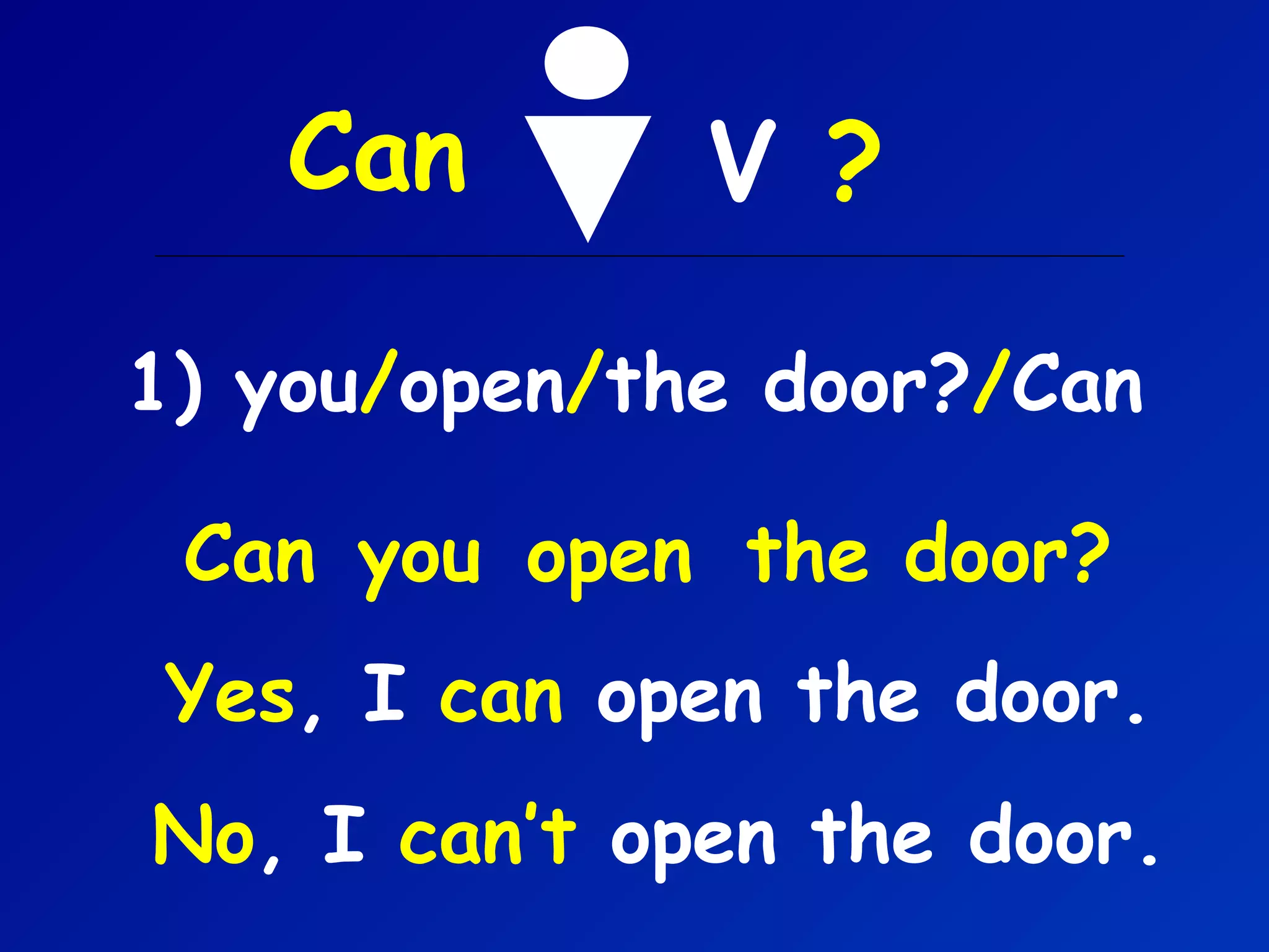 Modal verb 'can' | PPT