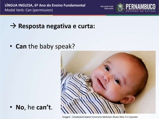 Modal verb can ( permission ) 1.ppt