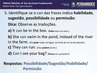 Modal verb can ( permission ) 1.ppt
